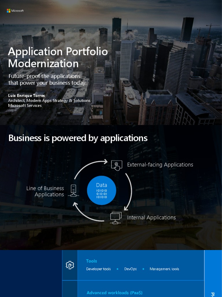 Azure Application Modernization PDF | PDF | Cloud Computing | Microsoft ...
