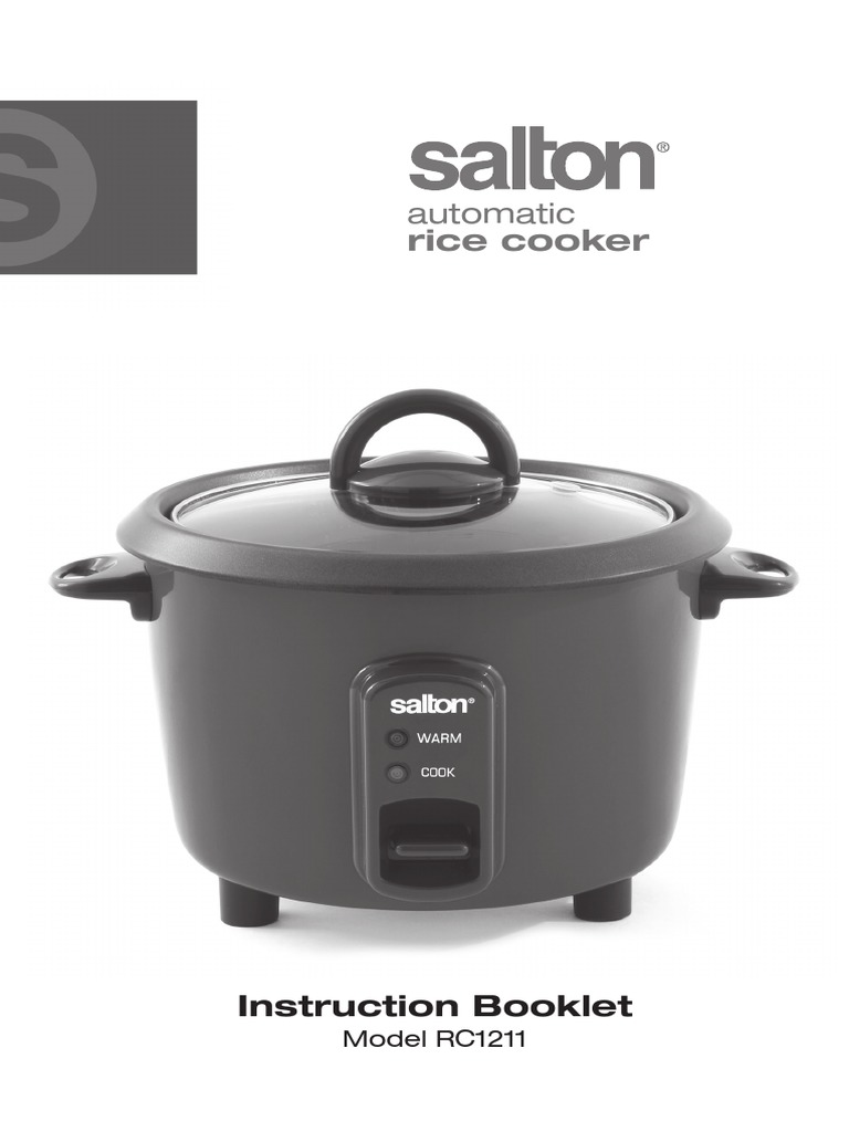 Rice Cooker: Automatic | PDF | Kitchen Stove | Ac Power Plugs And Sockets