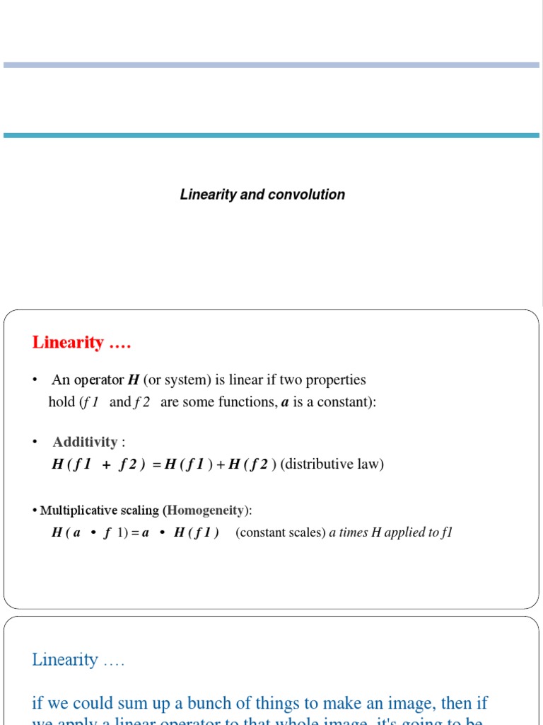 Lecture 9-10 | Download Free PDF | Convolution | Cybernetics