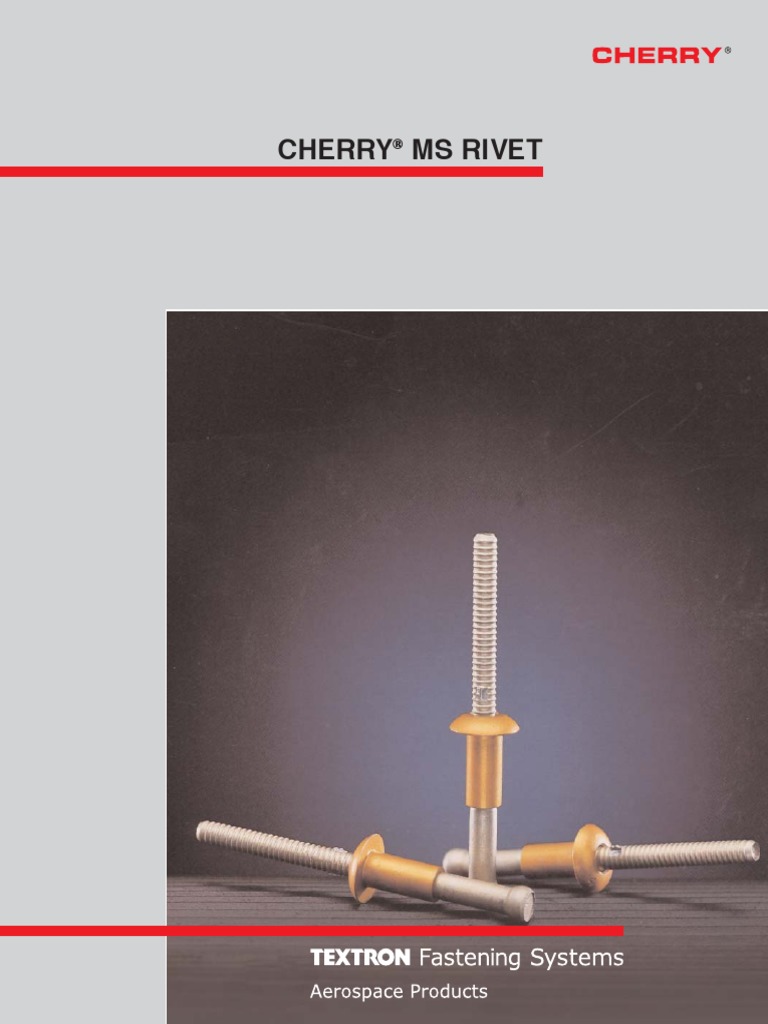 Cherry MS Rivets | PDF | Rivet | Business
