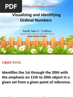 Read and Write Ordinal Numbers 1st, 2nd, 3rd Up To 10th in A Given Set ...