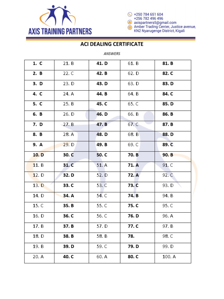 Aci DC Answers (Questions Series 1&2) | PDF