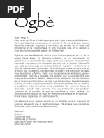 Òsá Ìretè | PDF | Adivinación | Comportamiento religioso y experiencia