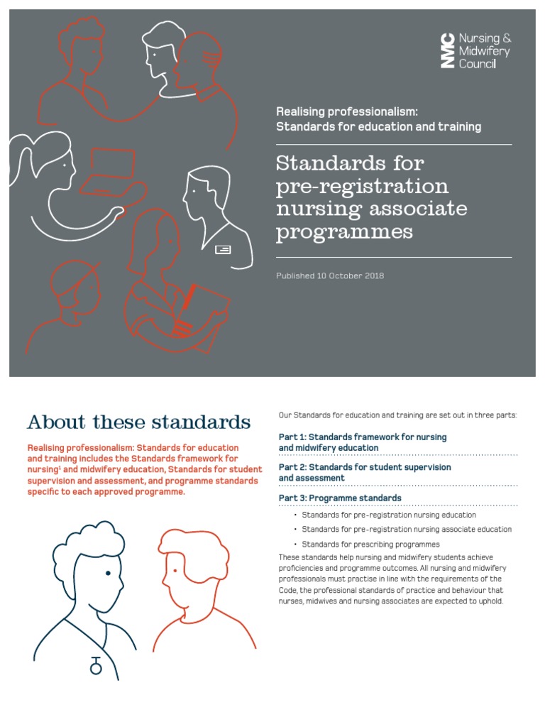 Standards For Pre-Registration Nursing Associate Programmes | PDF ...