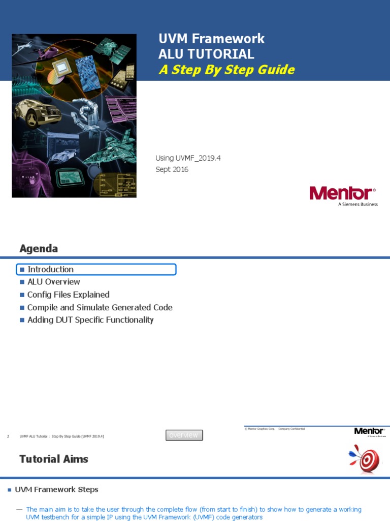 ALU UVMF Step by Step Guide PDF | PDF | Class (Computer Programming ...