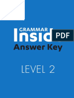 Level 3 Grammar Workbook Answer Key | PDF