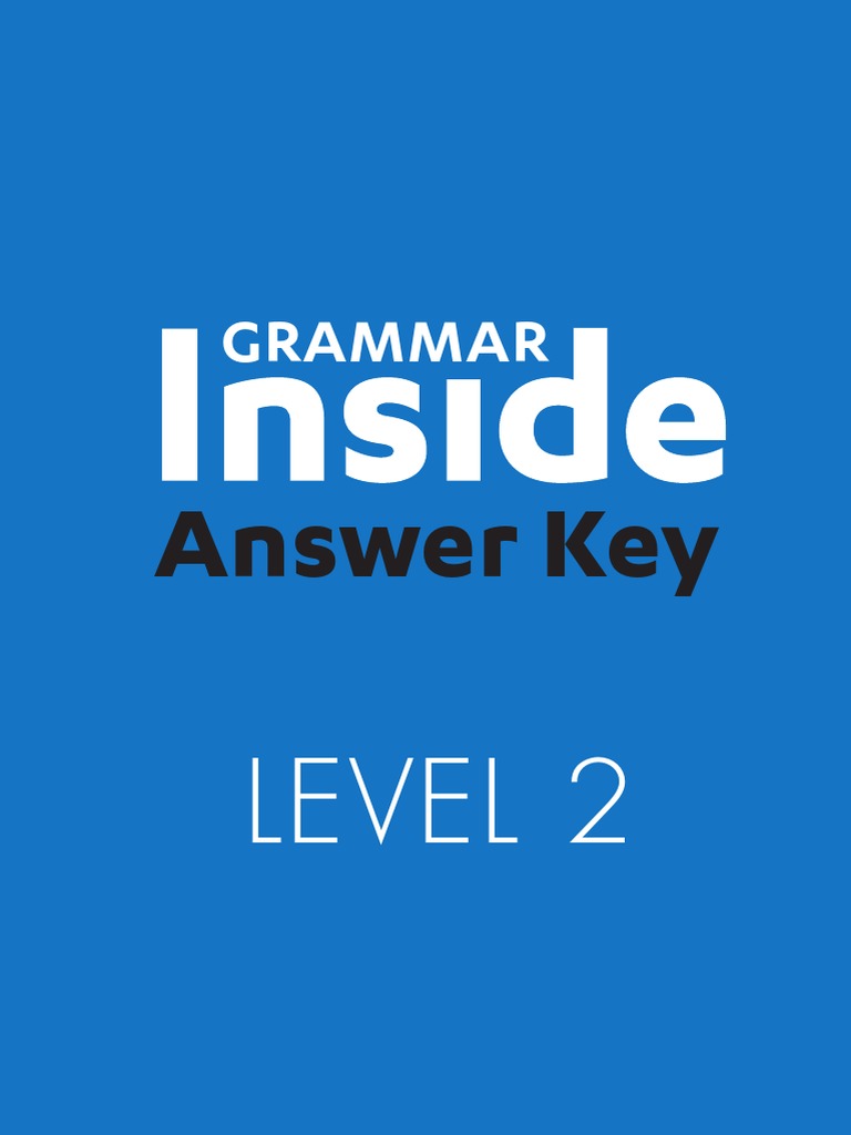 Grammar Inside 2 | PDF