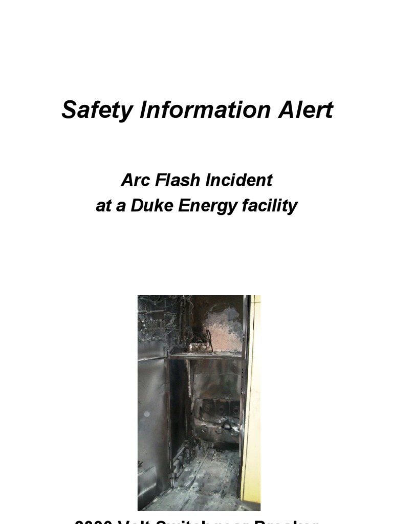 Arc Flash Safety Tip | PDF