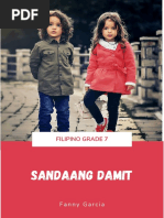 Sandaang Damit Ni Fanny Garcia | PDF