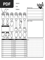 Altered Carbon - Character Sheet (PF) | PDF | Entertainment | Gaming