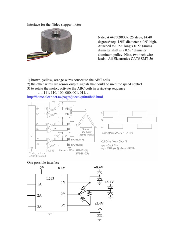 Nidec Motor | PDF