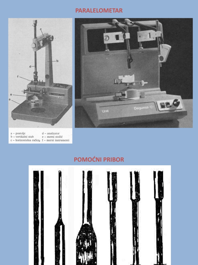 Paralelometar No | PDF