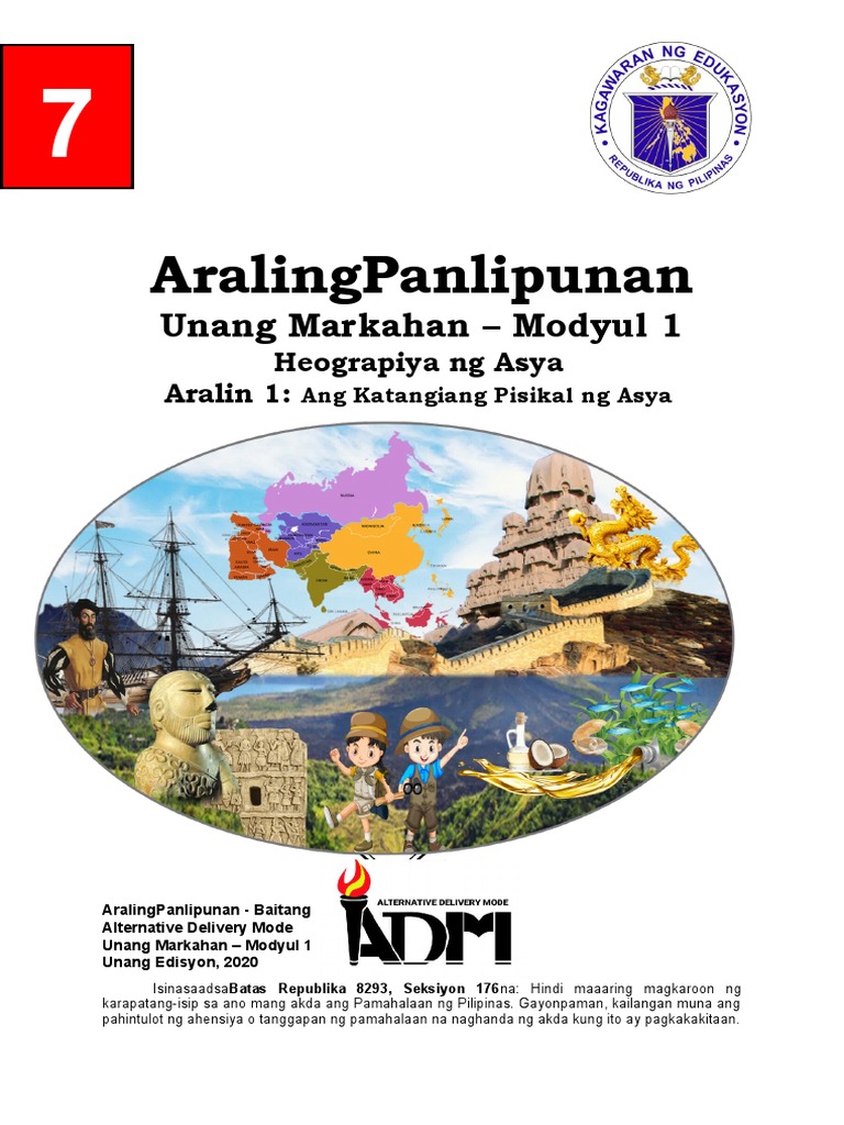 AP7 q1 Mod1 Heograpiyangasya v3 | PDF