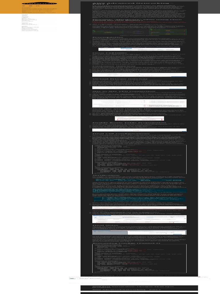 AWS Advanced Networking - Part 1 | PDF | Virtual Private Network ...