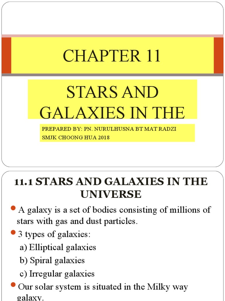 Stars and Galaxies Overview | PDF | Stars | Galaxy