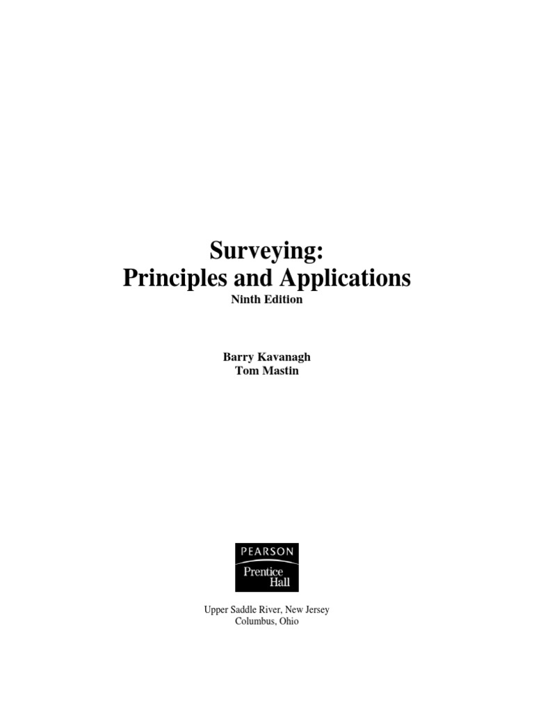 Solution Manual Surveying Principles | PDF | Surveying | Geodesy