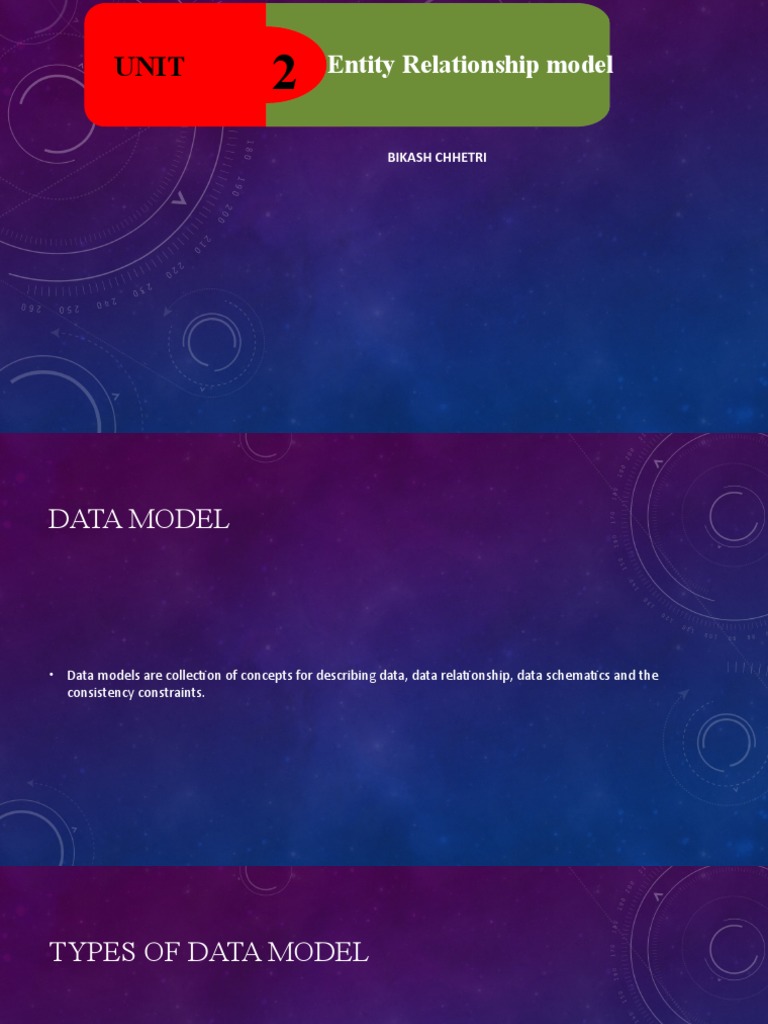 Entity Relationship Model: Bikash Chhetri | PDF | Data Model ...