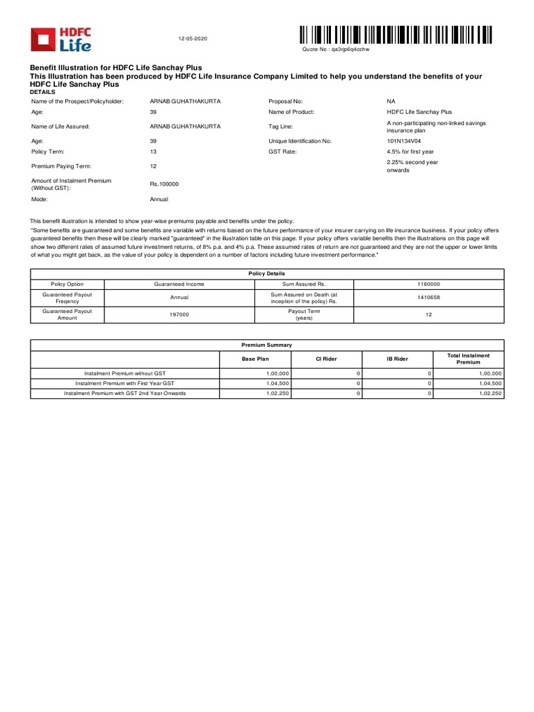 Illustration | PDF | Life Insurance | Insurance