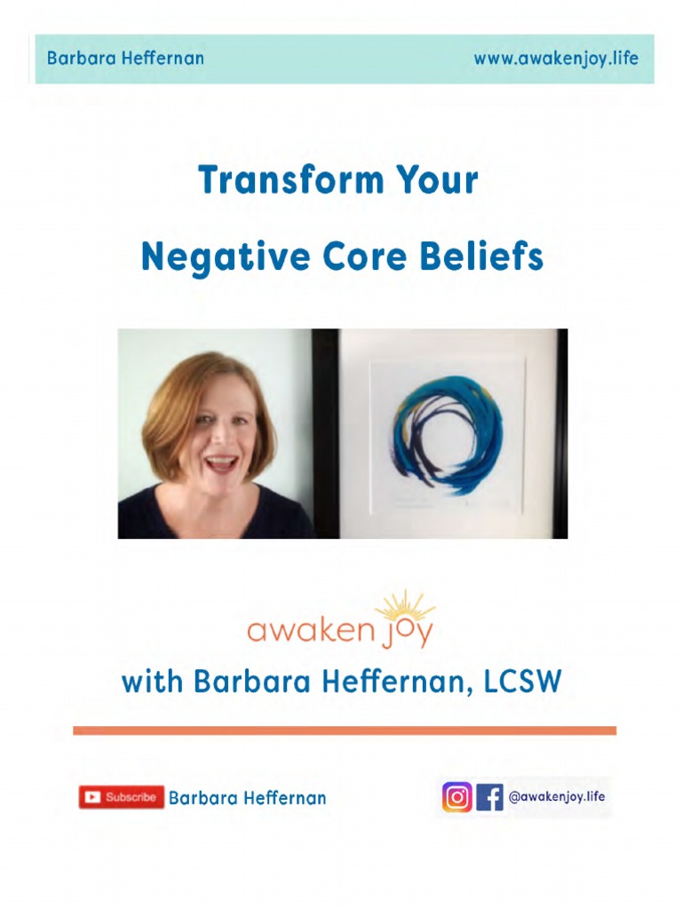 Transform Your Negative Core Beliefs | PDF