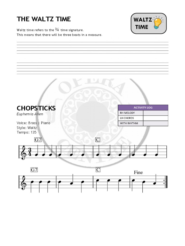 The Waltz Time Signature Explained | PDF