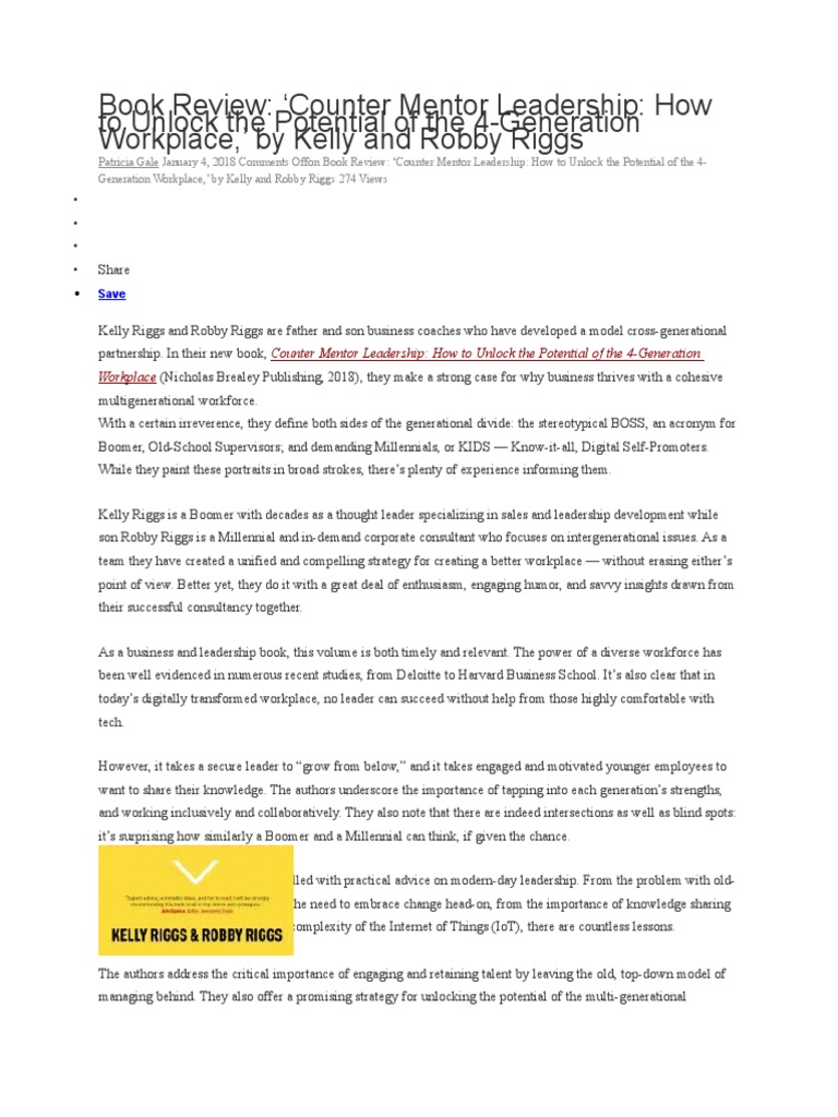 Book Review Leadership | PDF | Mentorship | Leadership