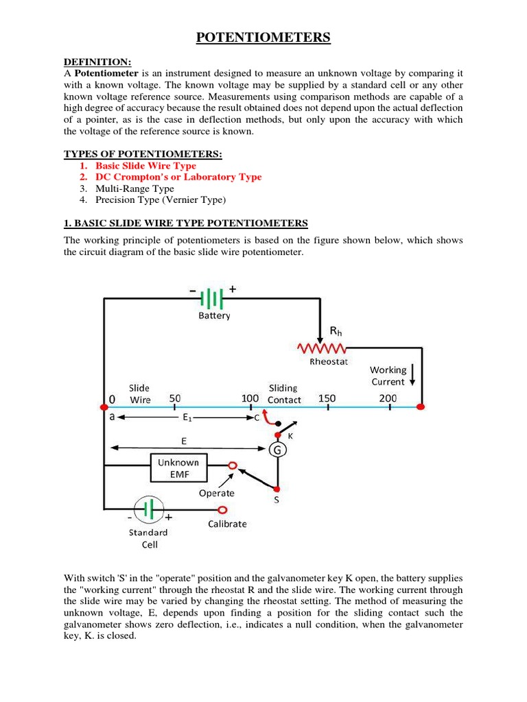 Potentiometers: Definition | PDF | Manufactured Goods | Quantity