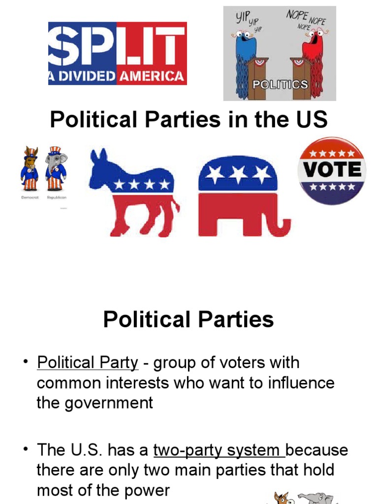 Overview of U.S. Political Parties | PDF | Right Wing Politics ...