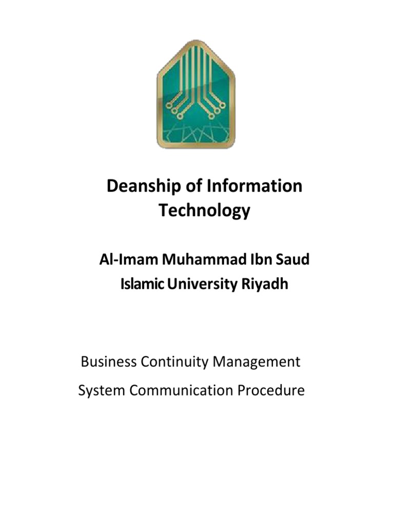 BCM Communication Procedure Overview | PDF | Faq | News