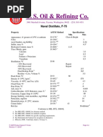 MOGAS 92-RON Fuel Specifications | PDF | Ethanol | Gasoline