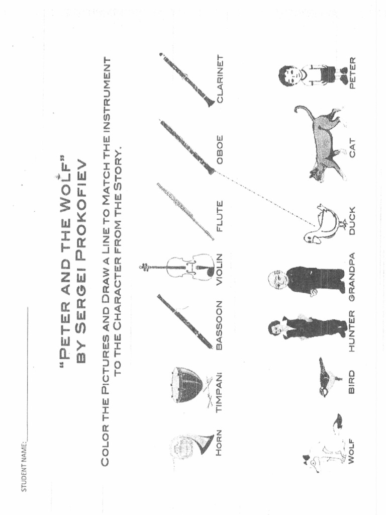 Peter and The Wolf | PDF