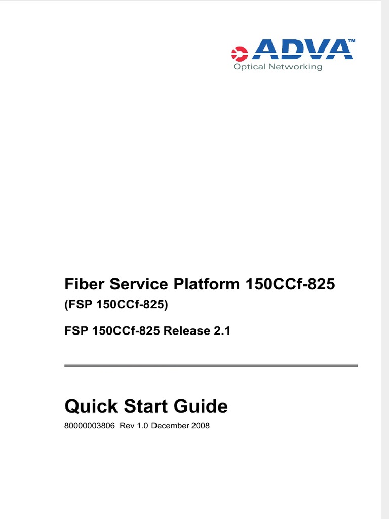 Manual Adva FSP 150cc 825 | PDF | Power Supply | Alternating Current