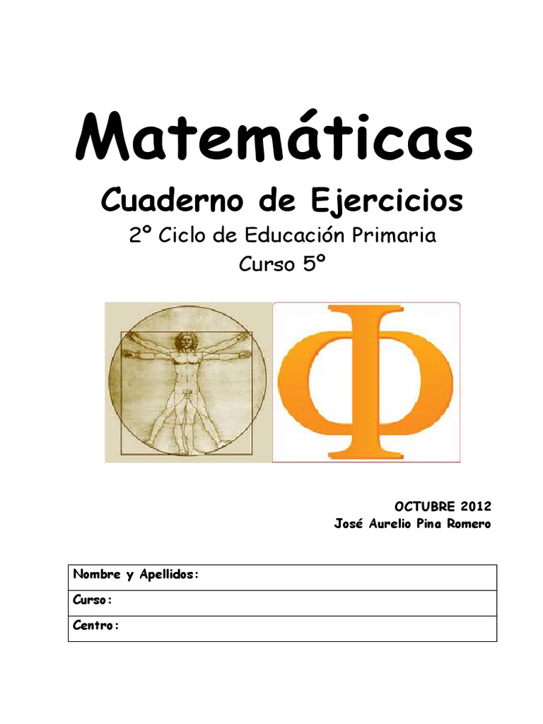 Cuadernillo Actividades 5ep PDF | PDF | División (Matemáticas ...