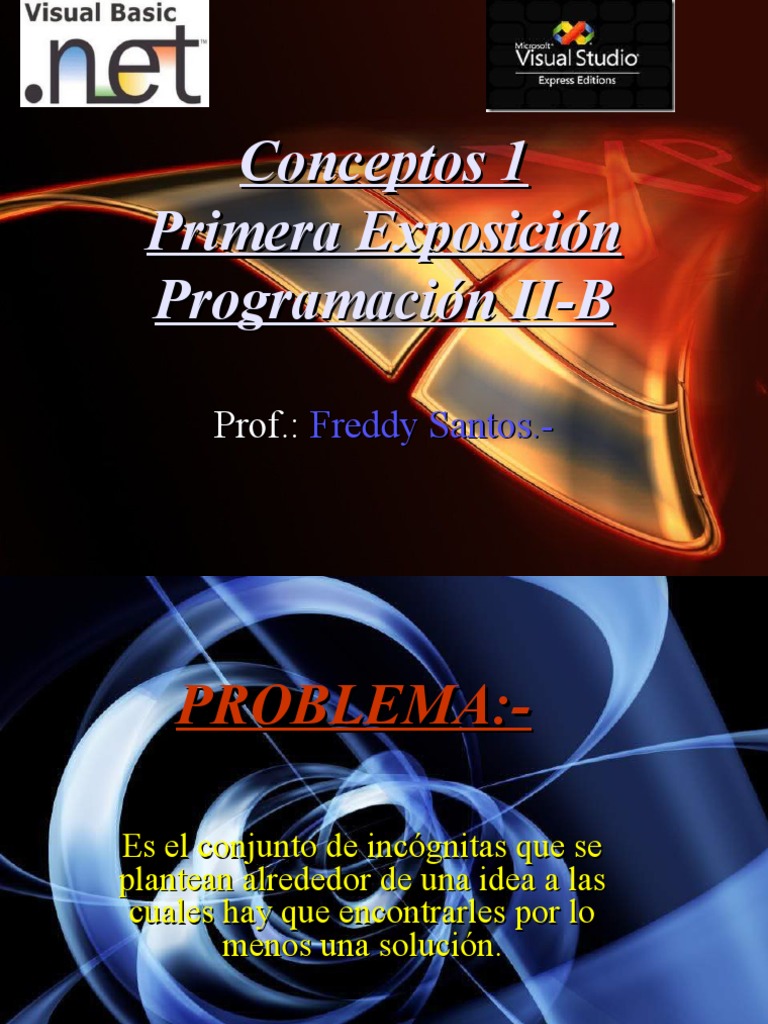 1 - Conceptos Prog 1raparte | PDF | Lenguaje de programación | Programa de computadora