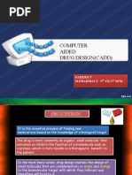 Computer Aided Drug Design PPT 5 | PDF | Drug Design | Chemistry