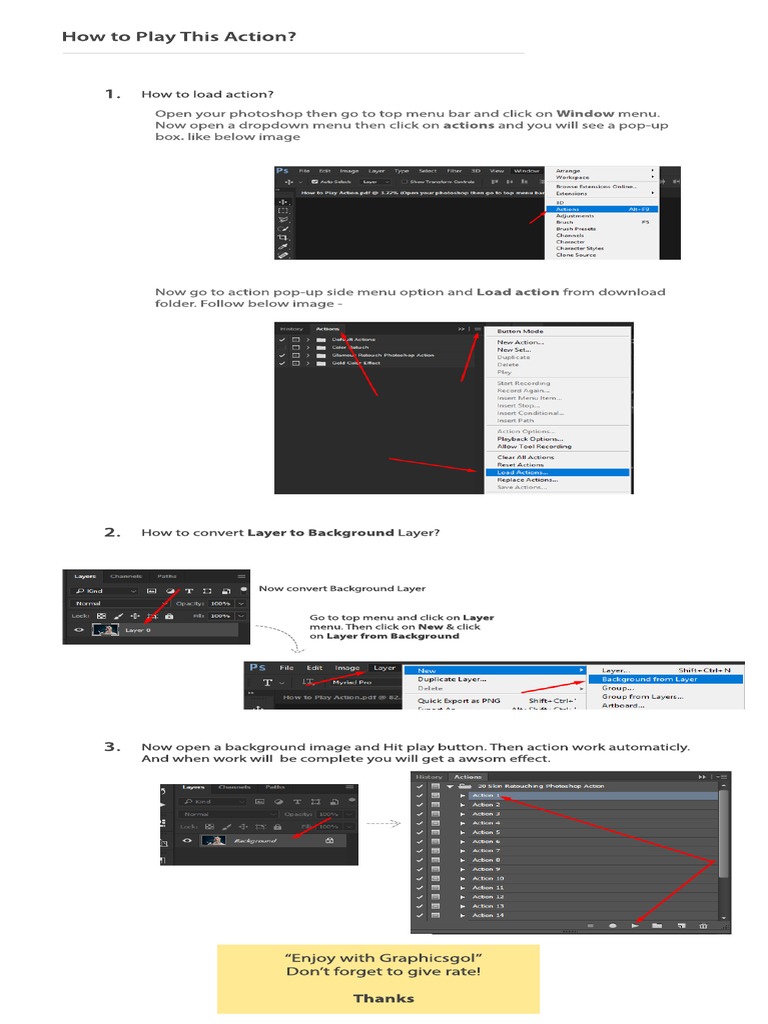 How To Play Action | PDF