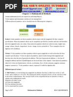 Class 11 Physics Chapter 1 VECTORS | PDF | Euclidean Vector | Velocity