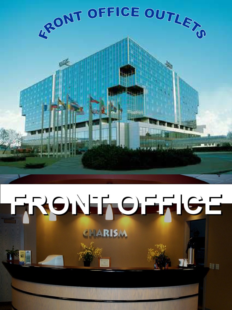 Departments in Front Office Module 3 | PDF | Service Industries | Business