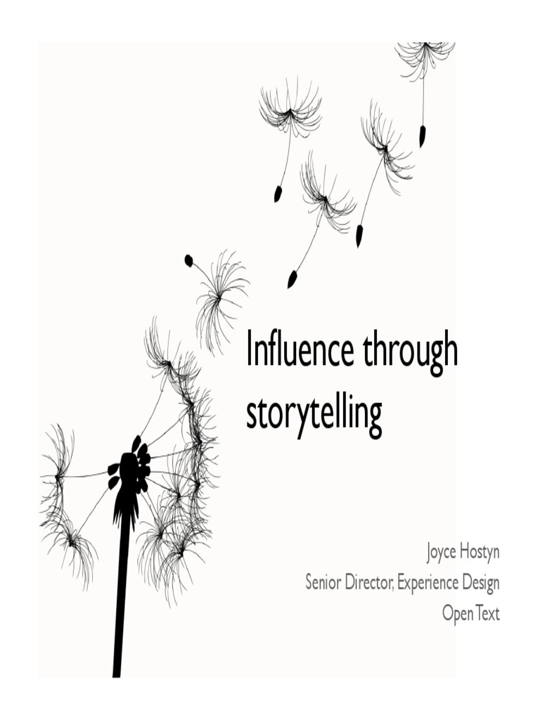Storytelling for Effective Influence | PDF | Storytelling | Mind
