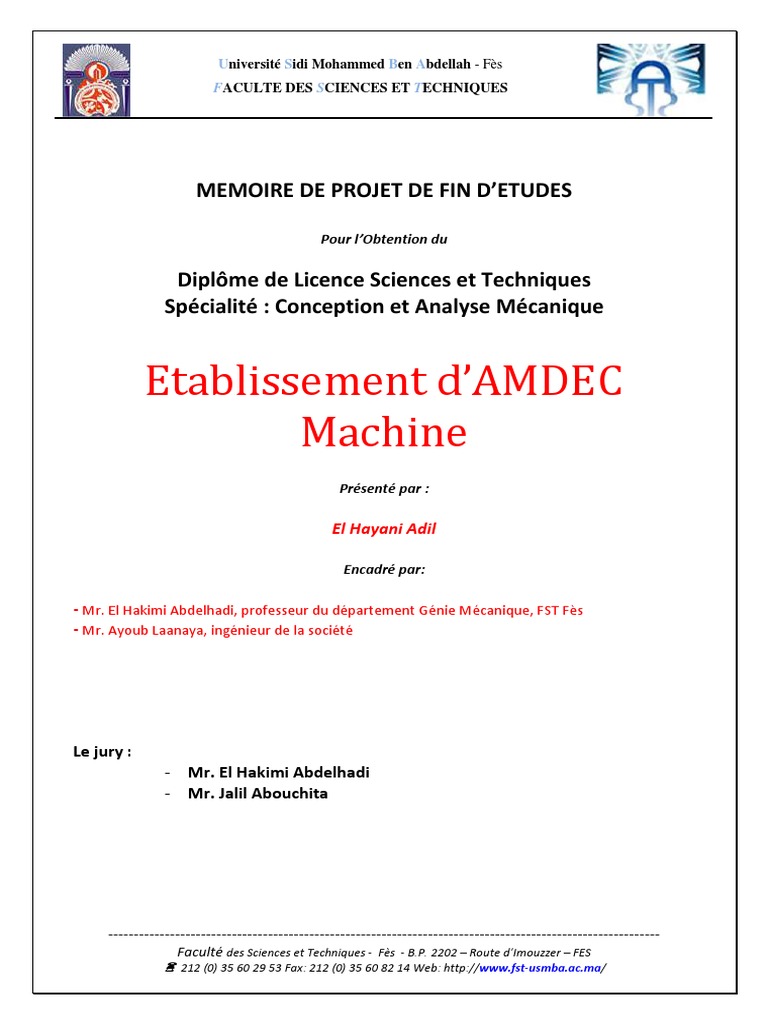 AMDEC Machine : Optimisation et Analyse | PDF | Traitement thermique ...
