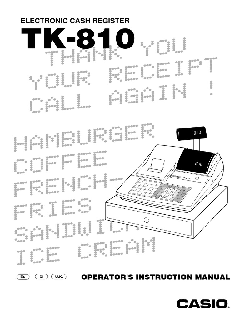 TK-810 en | PDF | Rounding | Fraction (Mathematics)