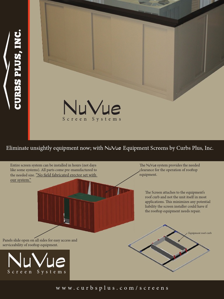 NuVue Screen Rev01172018 | PDF | Roof | Automotive Industry