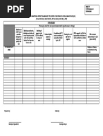 Relief Distribution Sheet | PDF