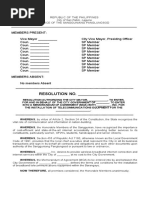 sample-BAC Resolution | PDF | Procurement | Government