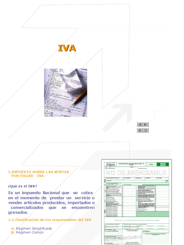 Guía del IVA: Régimen Simplificado y Común | PDF | Factura | Impuesto ...