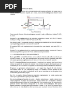 Informe de EKG | PDF | Electrocardiografia | Electrofisiologia