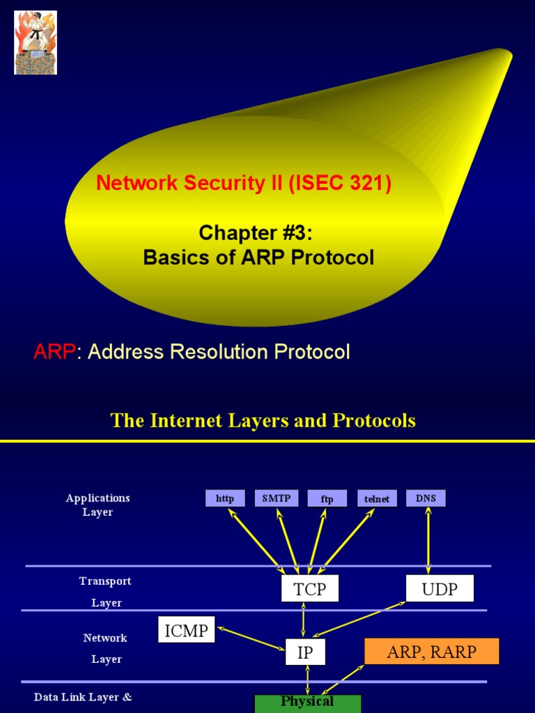 Network Security II (ISEC 321) : Chapter #3: Basics of ARP Protocol | PDF | Internet Protocol ...