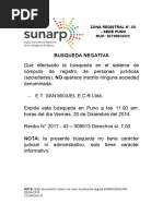 Sunarp Guia Busqueda Reserva de Nombre | PDF