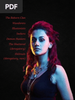 Salubri - VTM - V5 | PDF | Religion & Spirituality