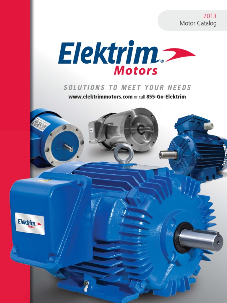 2013 Motor Catalog - Web | PDF | Electric Motor | Manufactured Goods