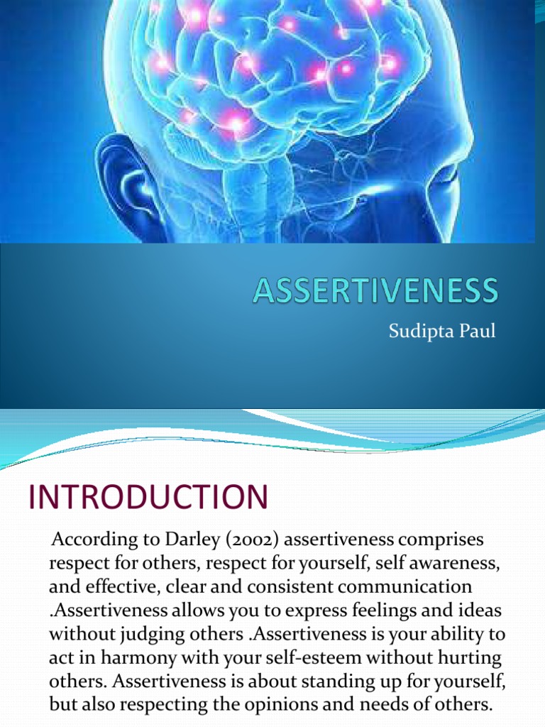 Assertiveness 180412182115 PDF | PDF | Body Language | Psychological Concepts